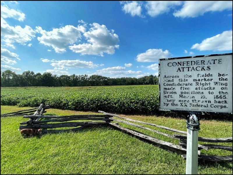 Confederate Attacks Historical Marker