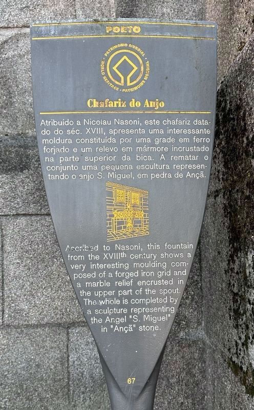 Chafariz do Anjo / Angel Fountain Historical Marker