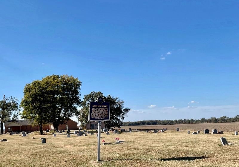 Memphis Minnie Historical Marker