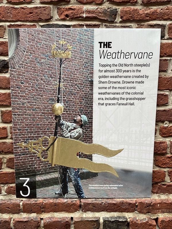 The Weathervane Historical Marker