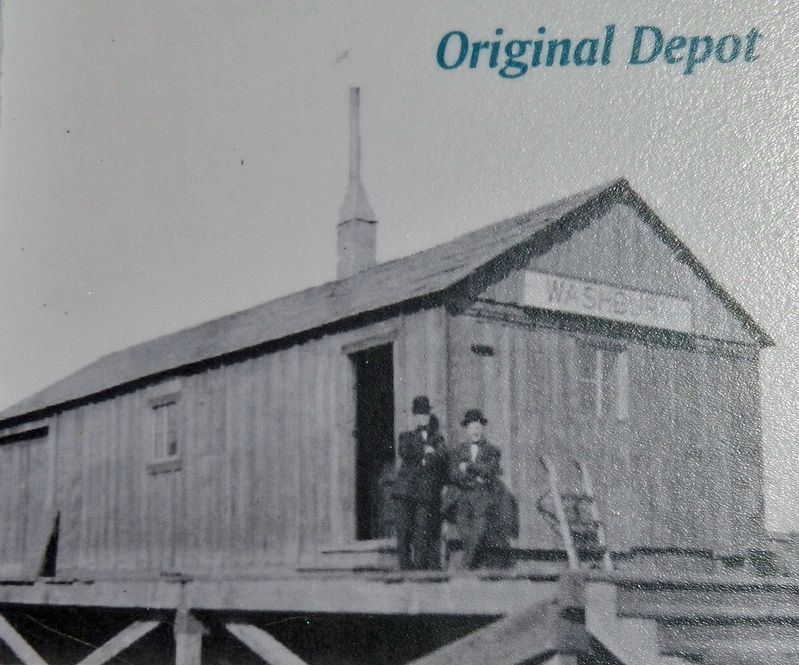 Soo Line Railroad & Depot Historical Marker
