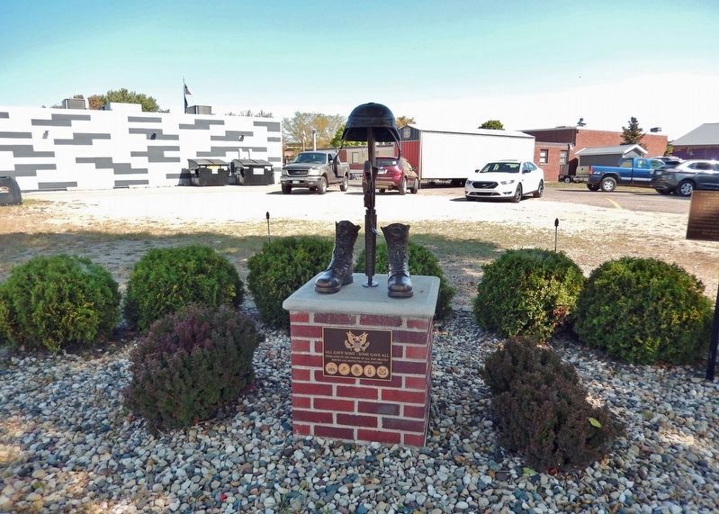 Veterans Memorial Battlefield Cross, a War Memorial