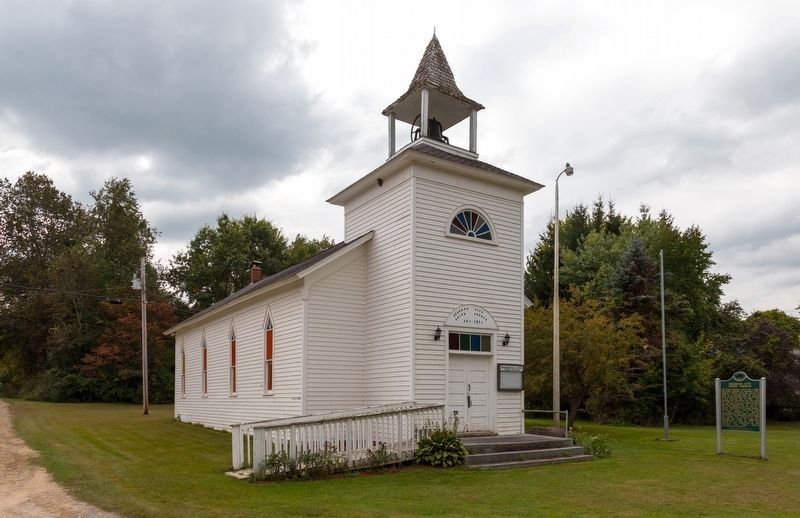 Sherman City / Sherman City Union Church Historical Marker