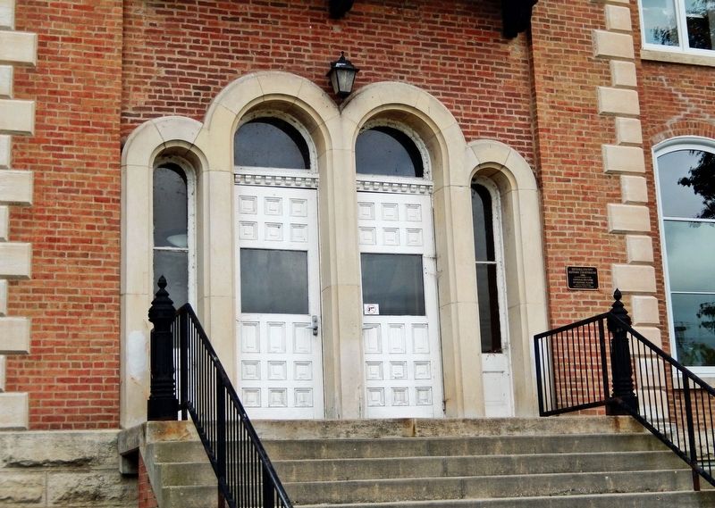 Kendall County Historic Courthouse Historical Marker