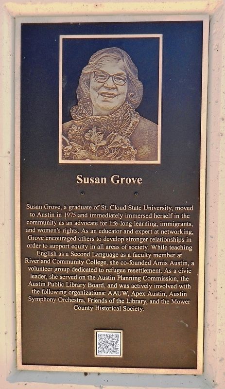 Susan Grove Historical Marker