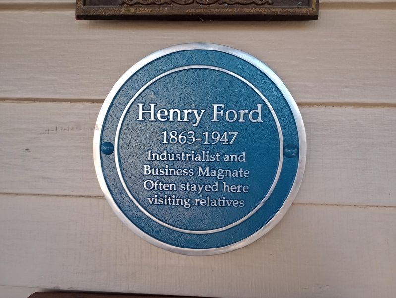 Henry Ford Historical Marker