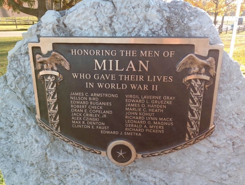 Milan World War II Memorial, a War Memorial