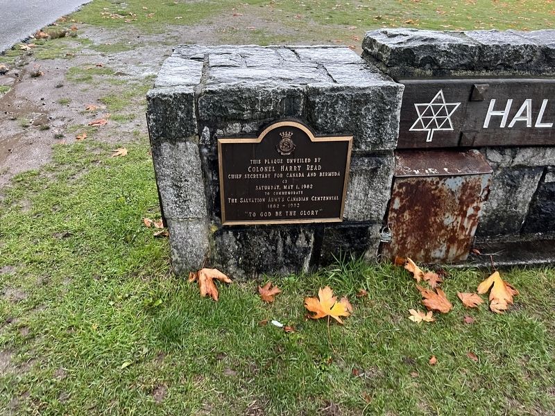 Hallelujah Point Historical Marker