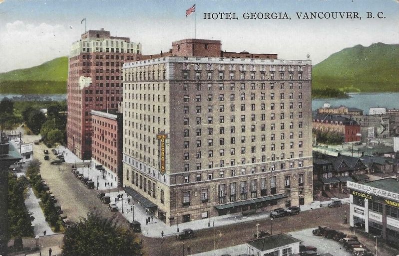 Hotel Georgia Historical Marker