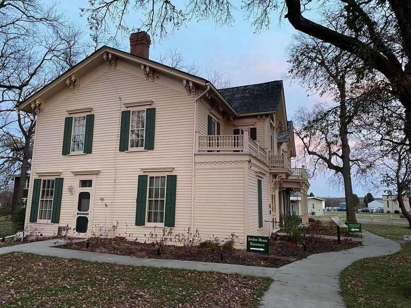 Welcome to the Jordan House Historical Marker