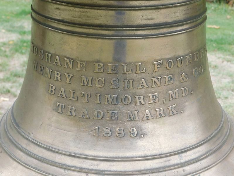 Missing Church Bell Historical Marker