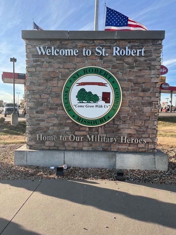 Welcome to St. Roberts, a War Memorial