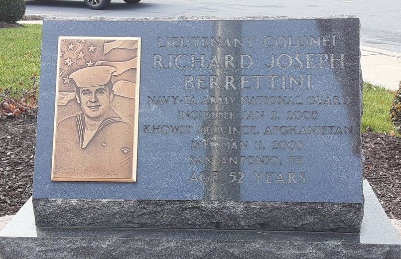 Lieutenant Colonel Richard Joseph Berrettini, a War Memorial