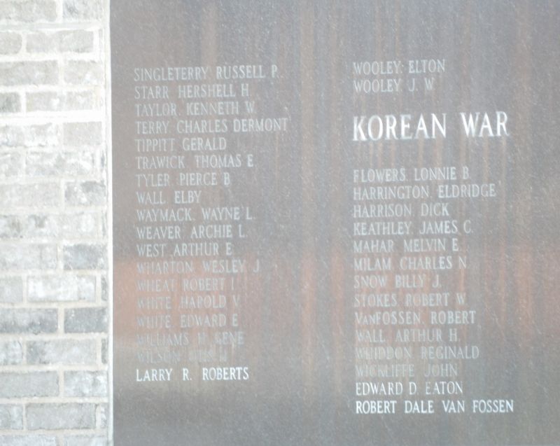 Faulkner County Veterans Memorial, a War Memorial