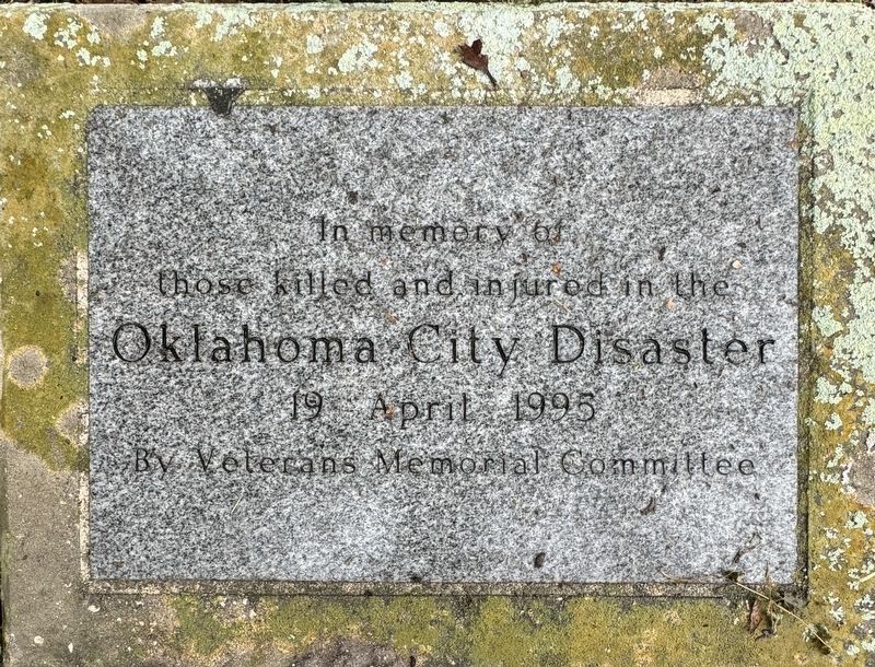Oklahoma City Disaster, a War Memorial