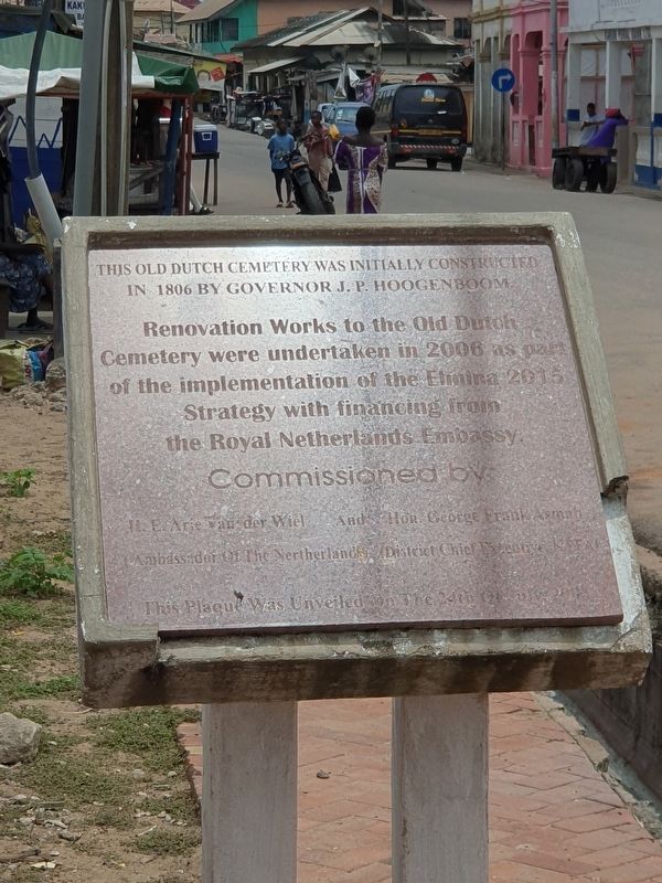 Old Dutch Cemetery Historical Marker