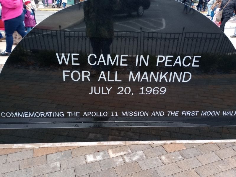 Apollow 11 Mission and the First Moon Walk Historical Marker