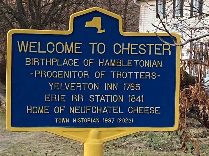 Welcome to Chester Historical Marker