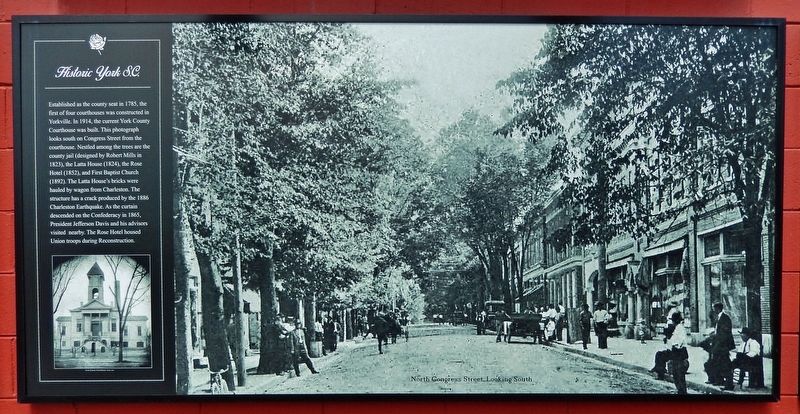 Historic York, S.C. Historical Marker