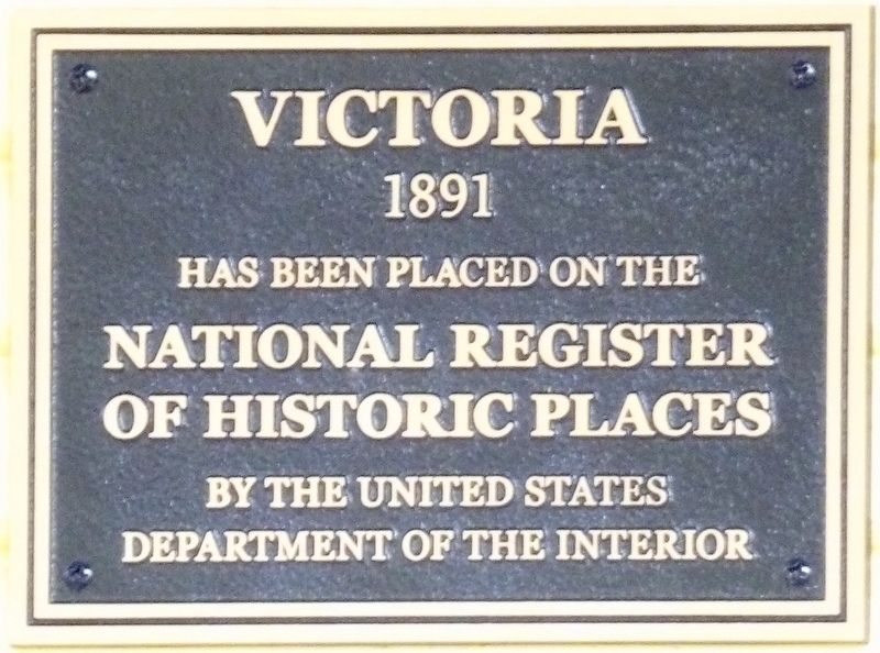 Victoria Historical Marker