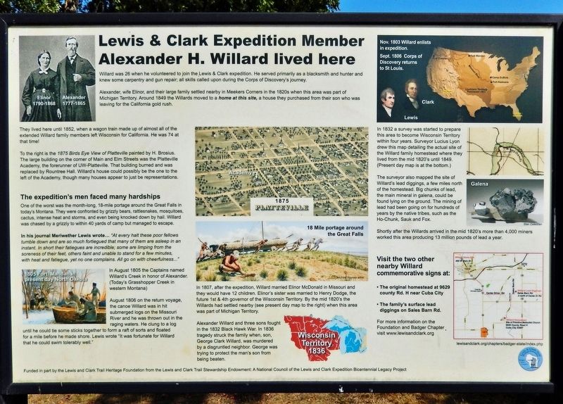Lewis & Clark Expedition Member Alexander H. Willard Lived Here ...