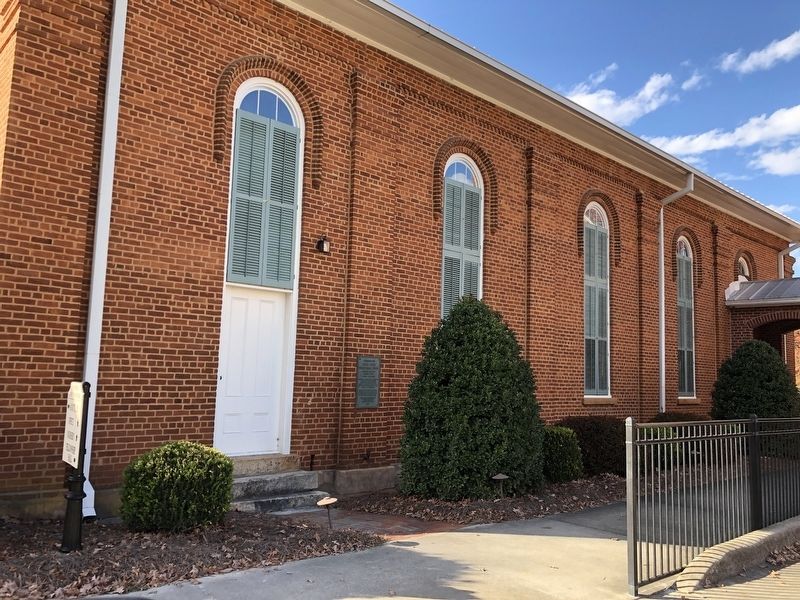 Commemorating Rocky River Presbyterian Church Historical Marker