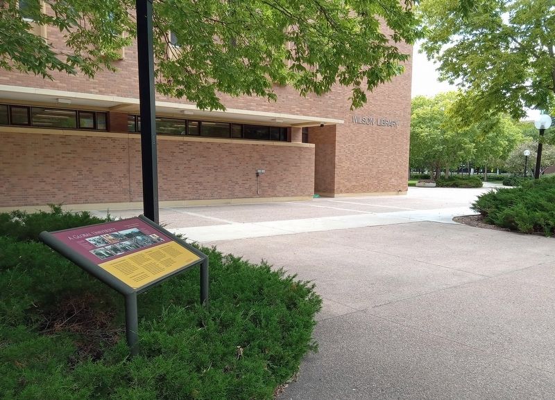 A Global University Historical Marker