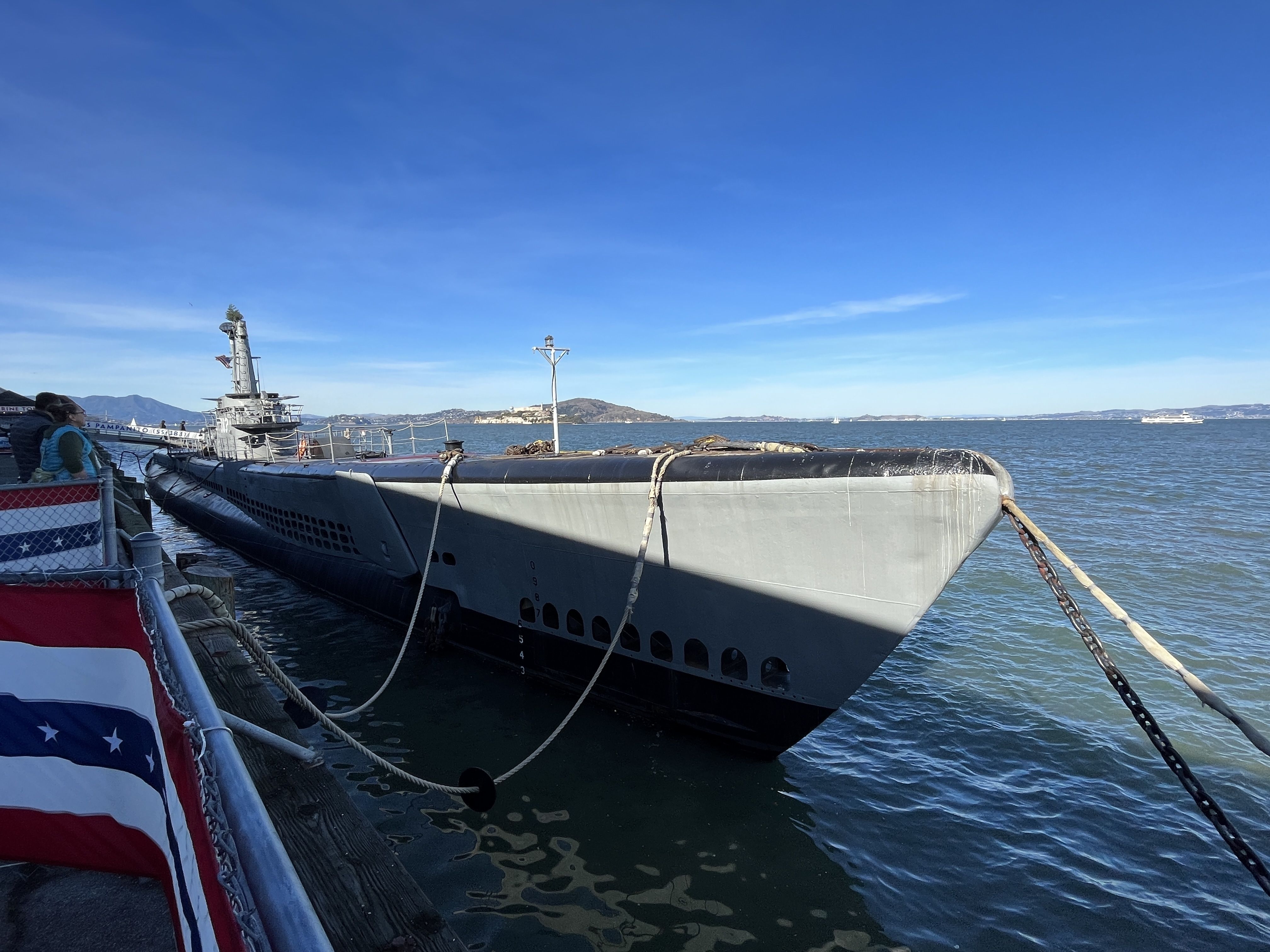 Photo: USS Pampanito (SS-383) Marker