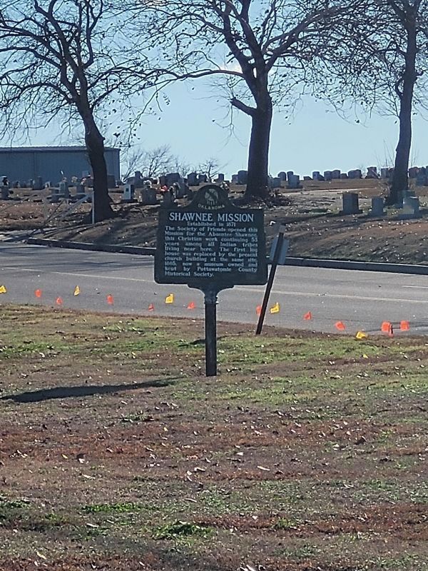 Shawnee Mission Historical Marker