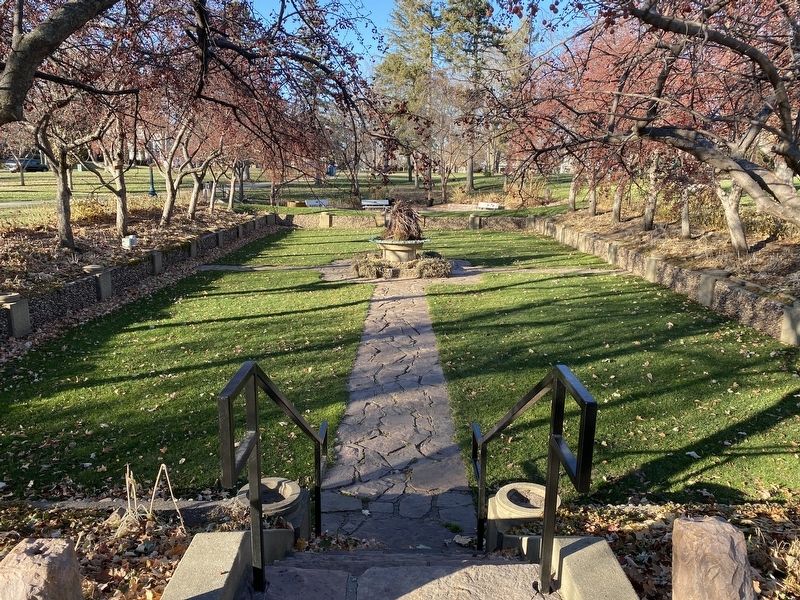 The Sunken Garden Historical Marker