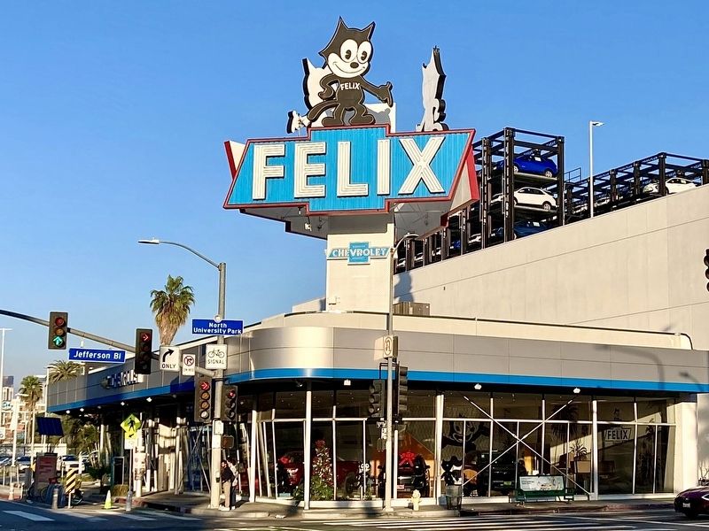 Felix Chevrolet Historical Marker