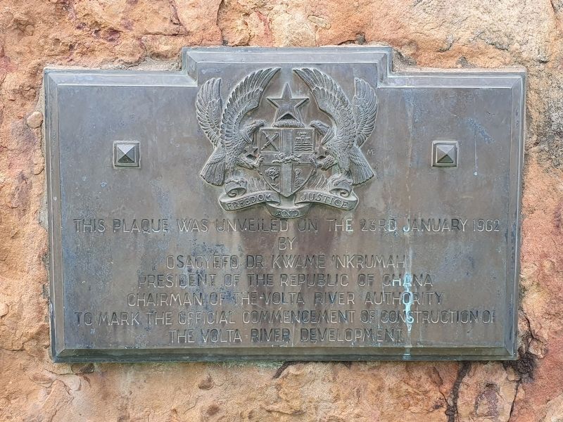 Akosombo Dam Construction Inauguration Historical Marker