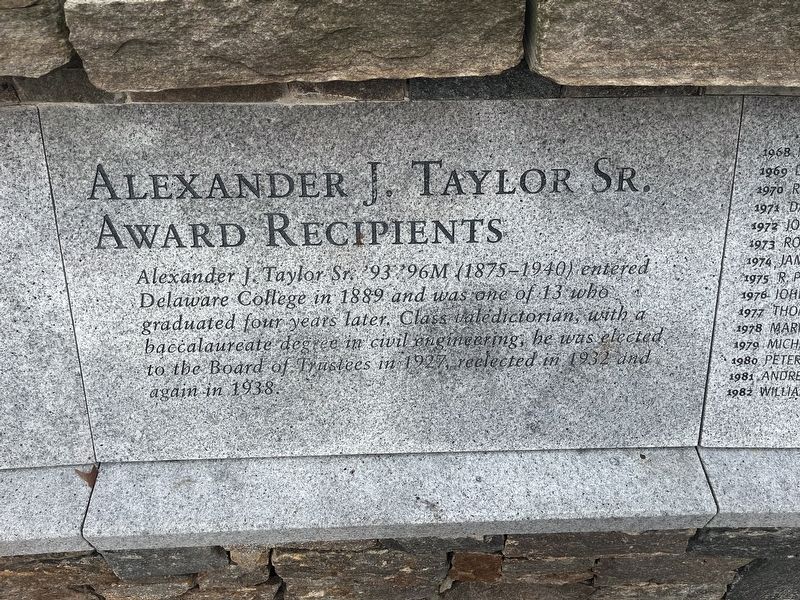 Warner & Taylor Awards Historical Marker