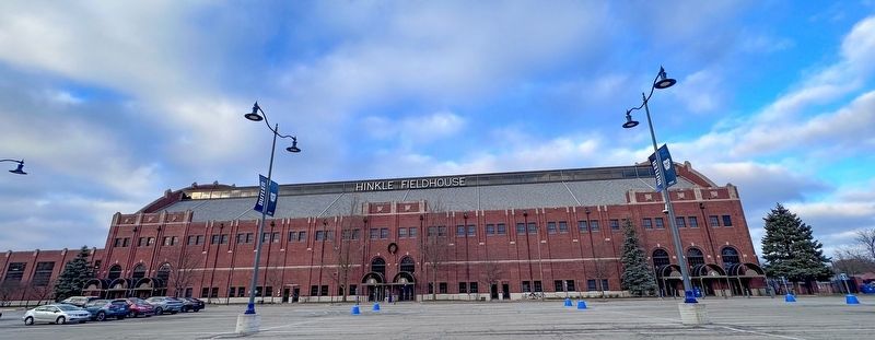 Hinkle Fieldhouse Historical Marker