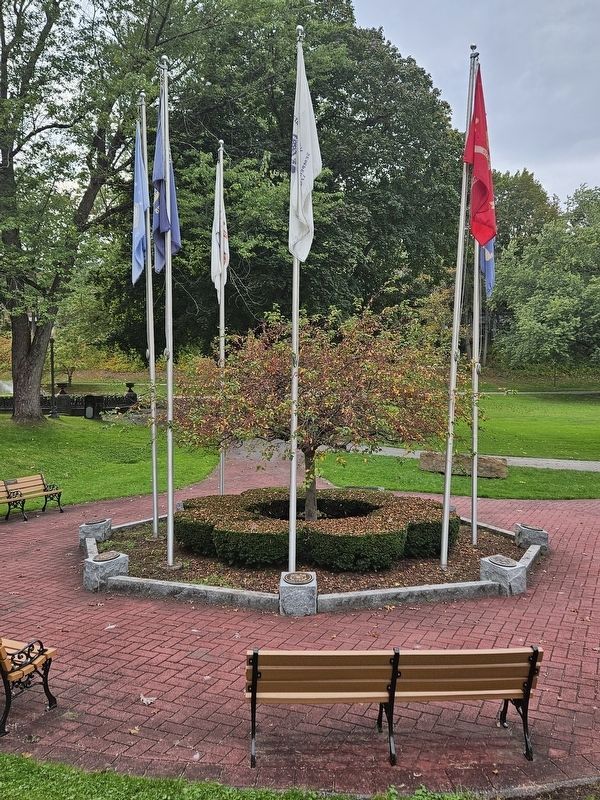World War Memorial Pavillion Historical Marker
