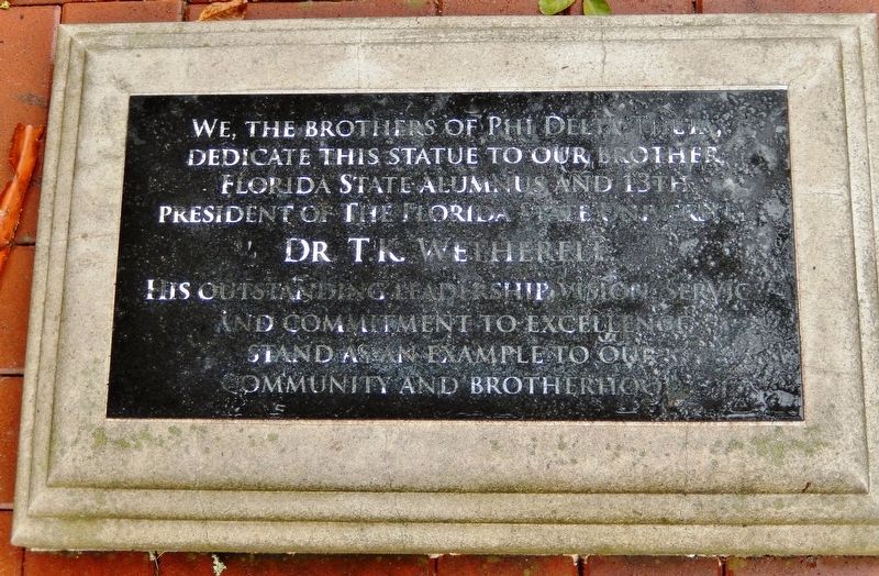 Thomas Kent "T.K." Wetherell Historical Marker