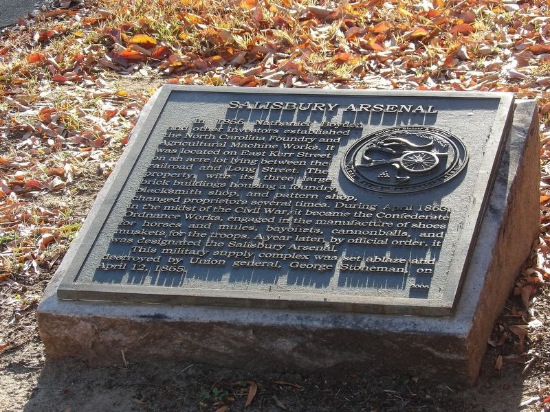 Salisbury Arsenal Historical Marker