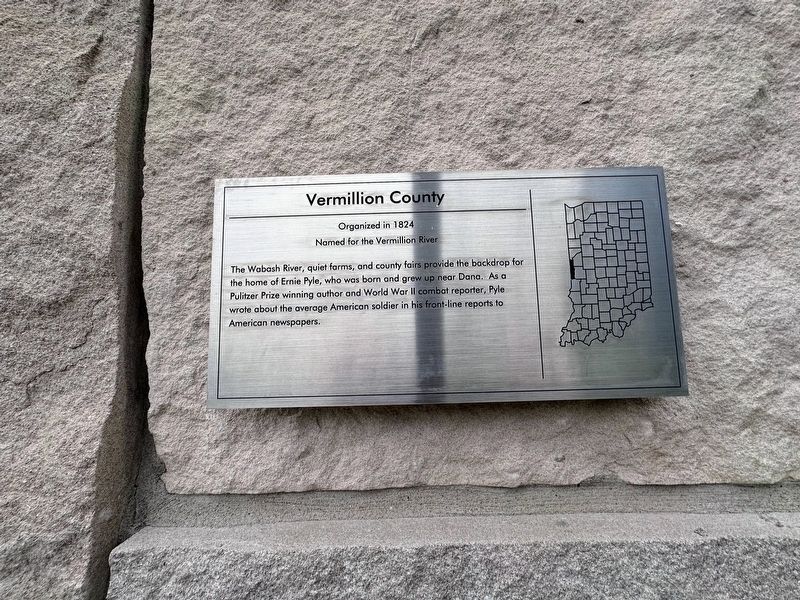 Vermillion County Historical Marker