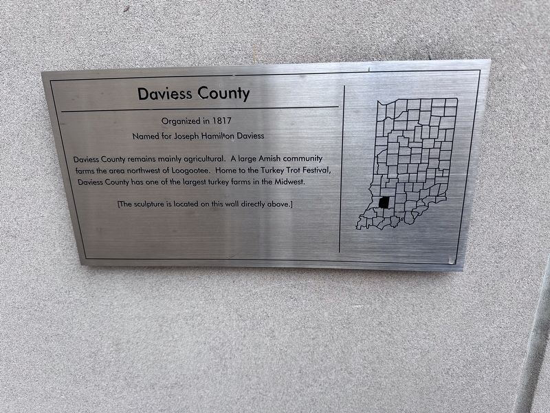 Daviess County Historical Marker