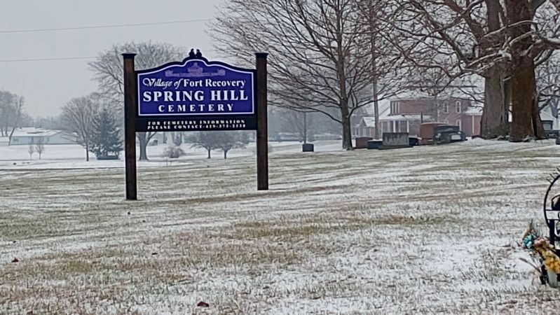 Spring Hill Cemetery Veterans Memorial, a War Memorial