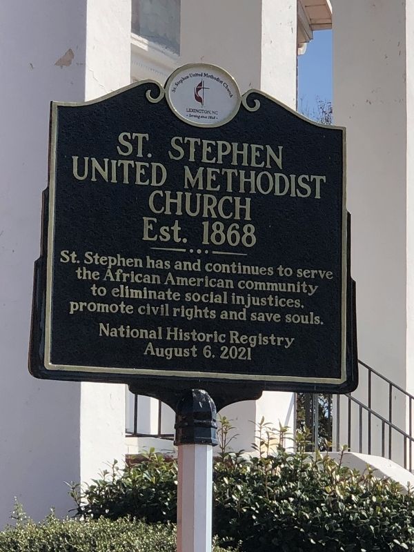 St. Stephen United Methodist Church Historical Marker