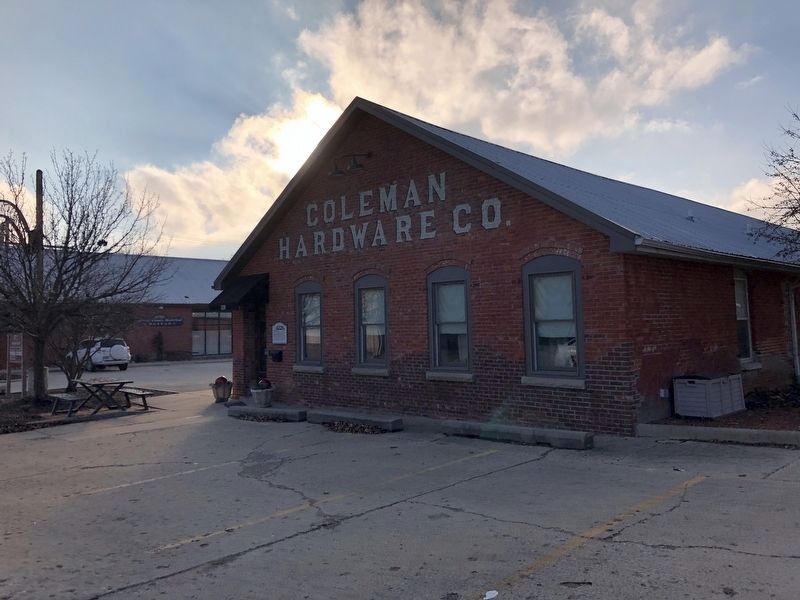 Coleman Hardware Historical Marker