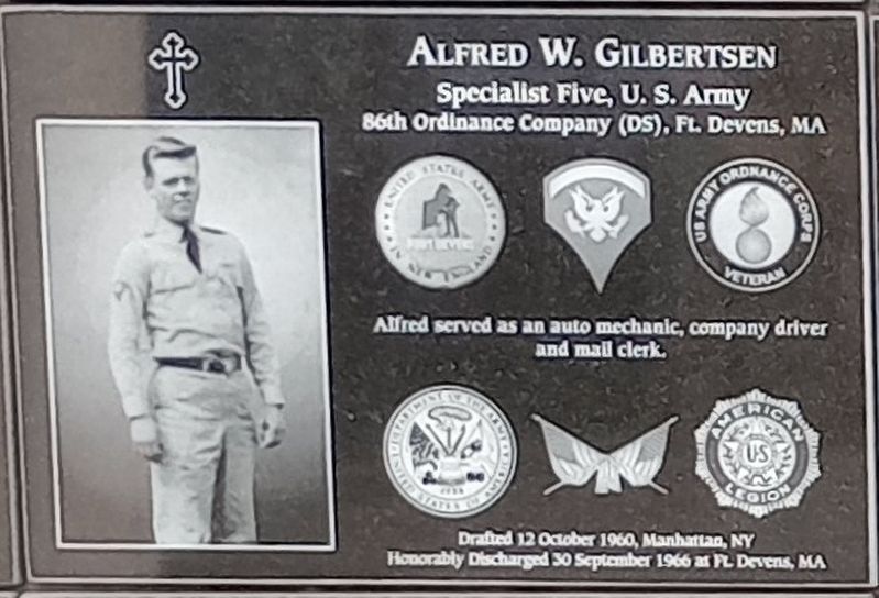 Alfred W. Gilbertsen, a War Memorial