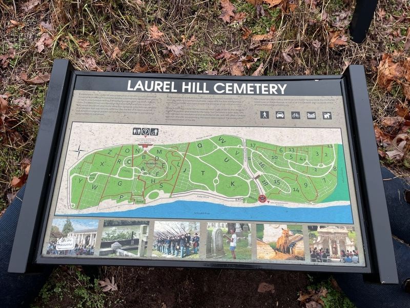 Laurel Hill Cemetery Historical Marker