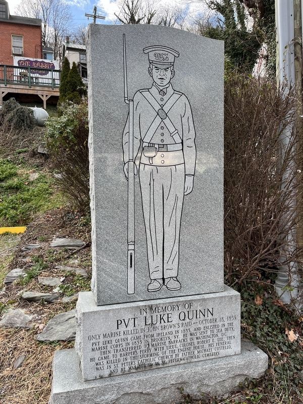 Pvt Luke Quinn Historical Marker