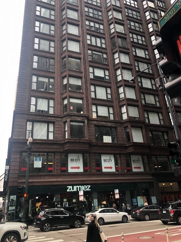 Chicago Building Historical Marker