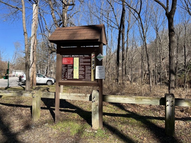 Torrey C. Brown Rail Trail Historical Marker