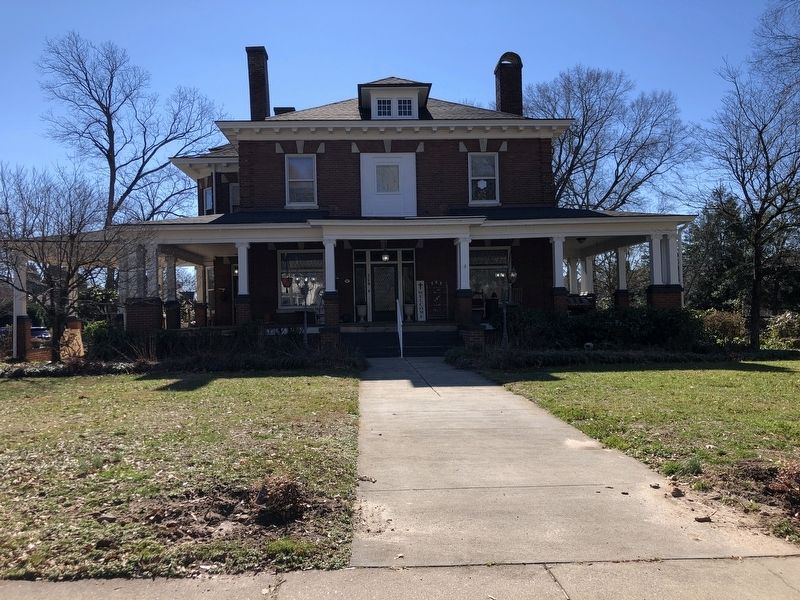 Walker Lyerly House Historical Marker