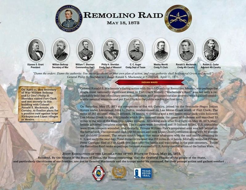 Remolino Raid Historical Marker