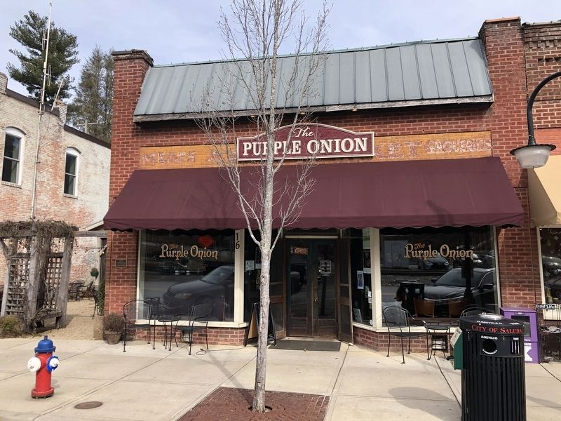 Commercial Building Historical Marker